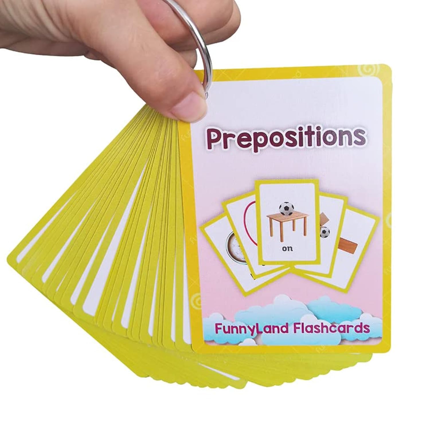 Prepositions Flash Cards Flashcards Prepositions Cards Prepositions