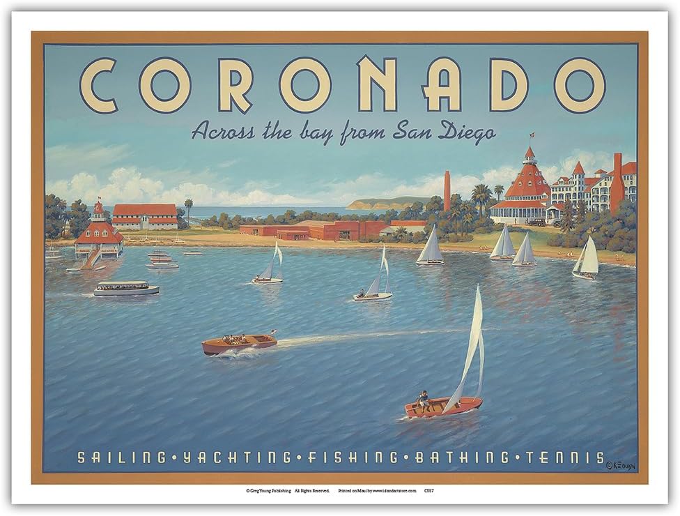 Amazon.com: Coronado Island California - Across the Bay from San Diego ...