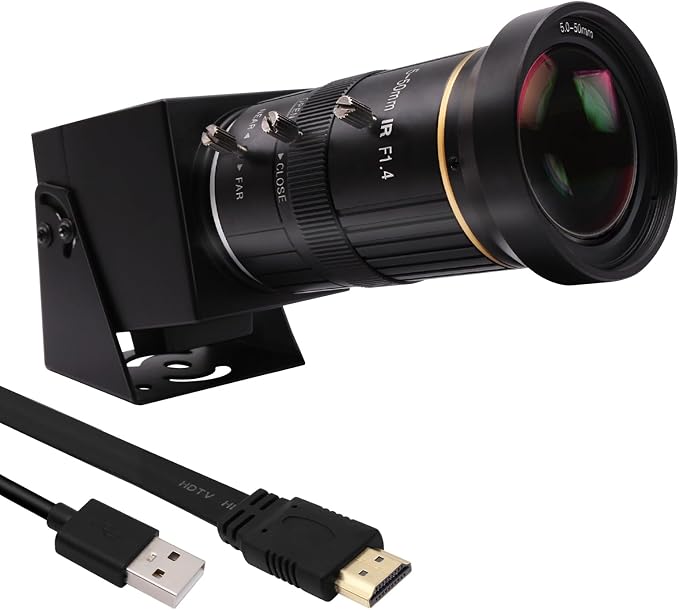 Svpro Telecamera HDMI 4K Industriale USB Camera HD Streaming Webcam con ...