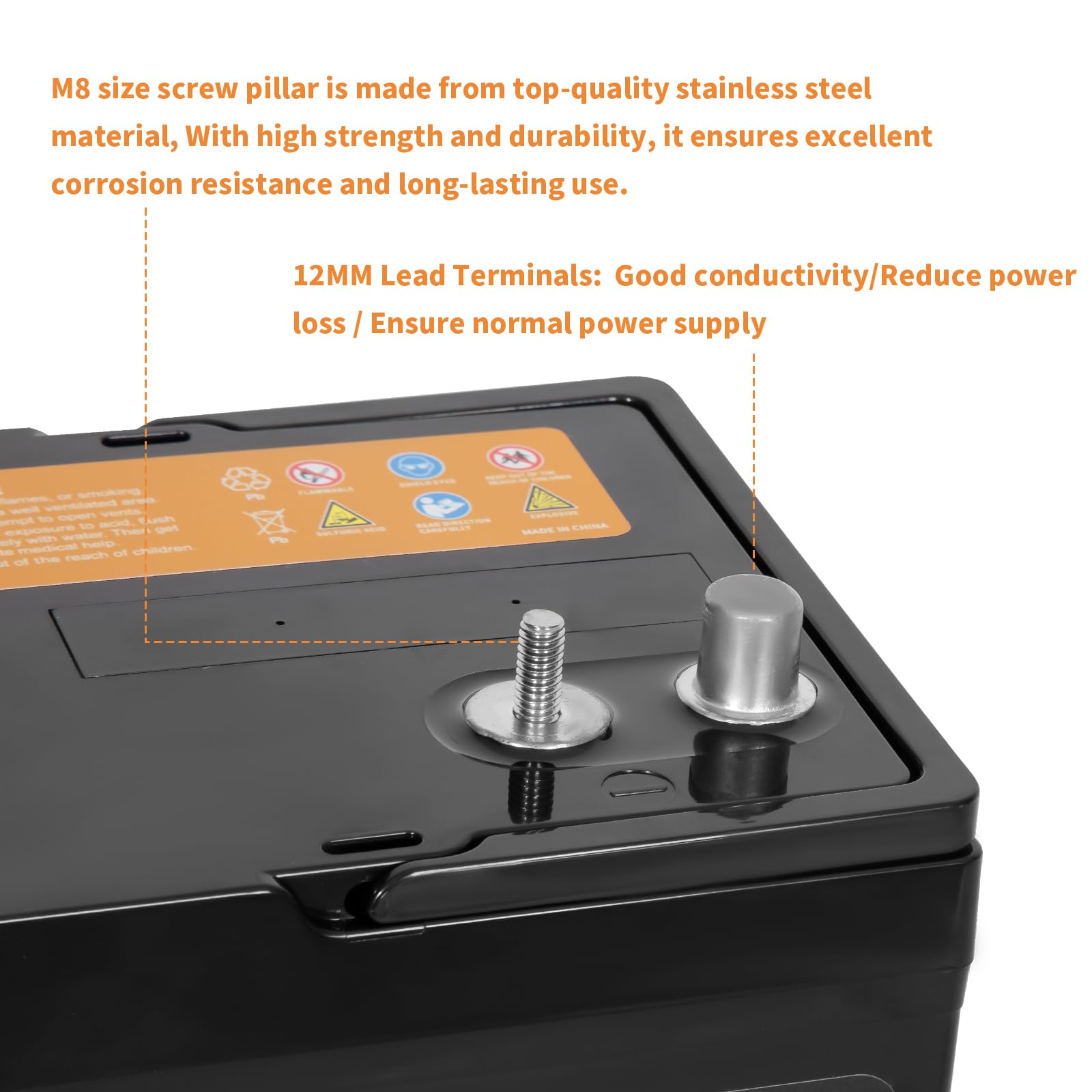 Snapklik.com : Weize Dual Purpose AGM Battery BCI Group 27M