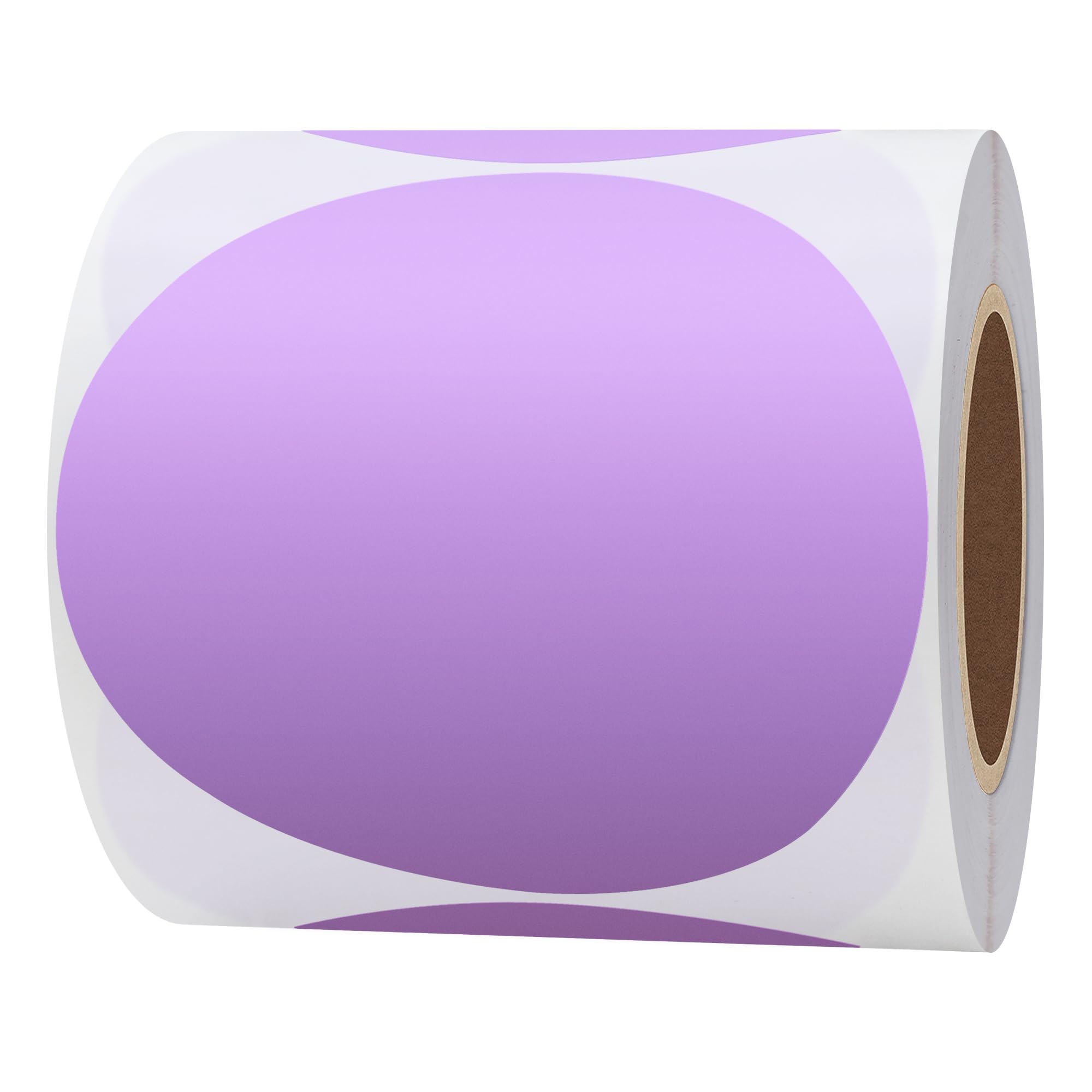 Amazon.com : Hybsk 3 inch Circle Color Direct Thermal Stickers Shipping ...