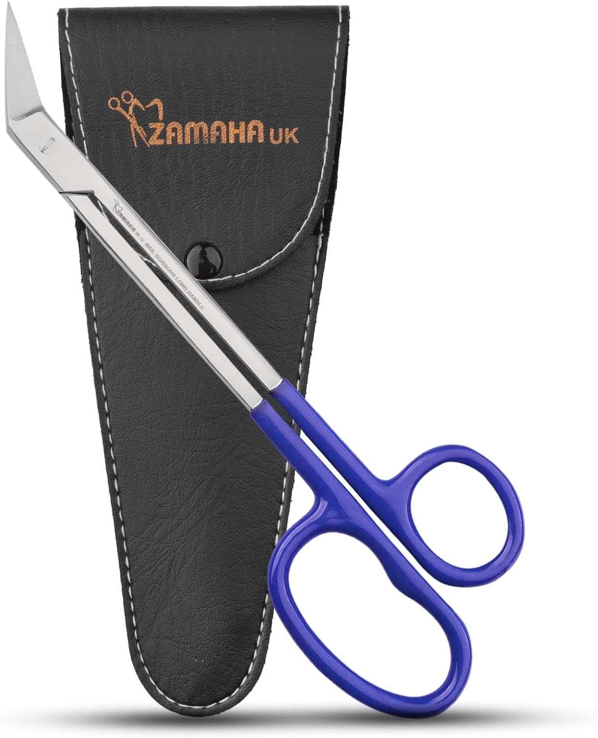 ZAMAHA UK Extra Long Handle Toenail Scissors, 19 cm Heavy Duty ...