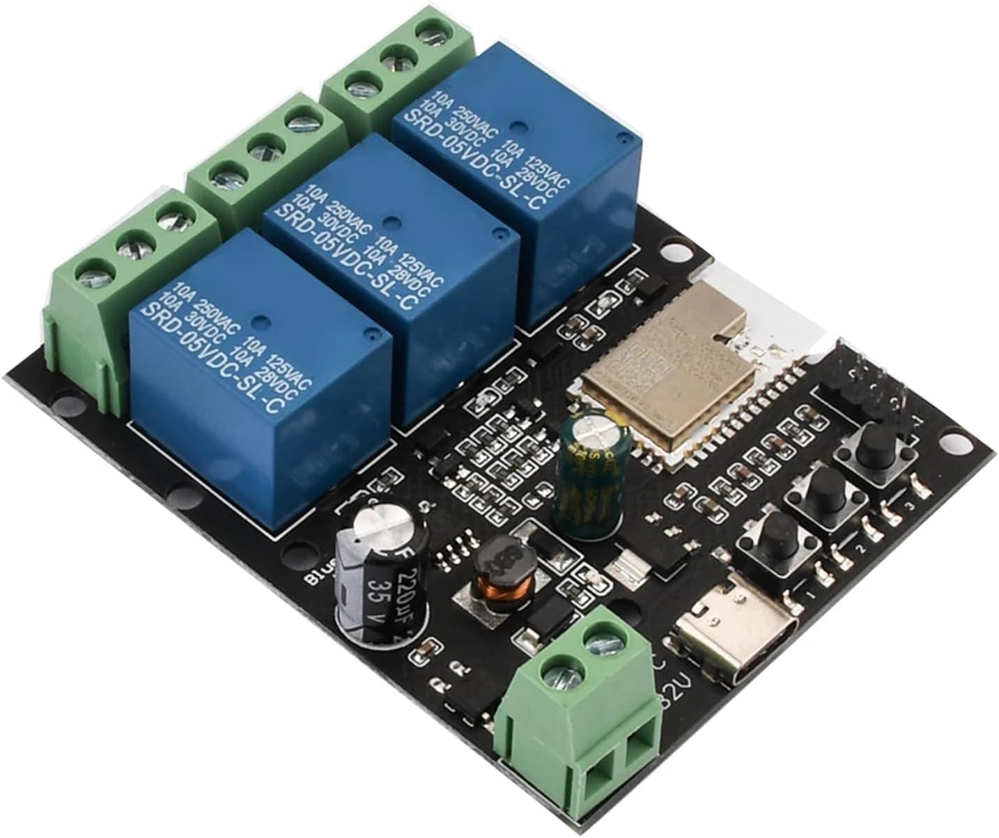 Amazon.com: 1/2/3/4 Channel AC/DC 7V~32V Switch Relay Module Control ...