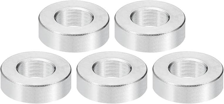 PATIKIL M8 Stainless Steel Spacers, 5Pcs Metal Spacer Stainless Steel 8 ...