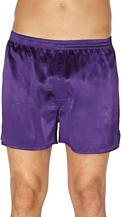 Amazon.com: Intimo Boxers clásicos de seda para hombre : Ropa, Zapatos ...