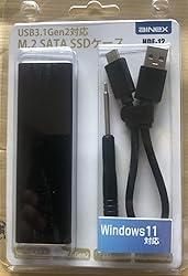 Amazon | アイネックス USB3.1Gen2対応 M.2 SATA SSDケース HDE-12 | アイネックス(AINEX) | PCパーツ 通販
