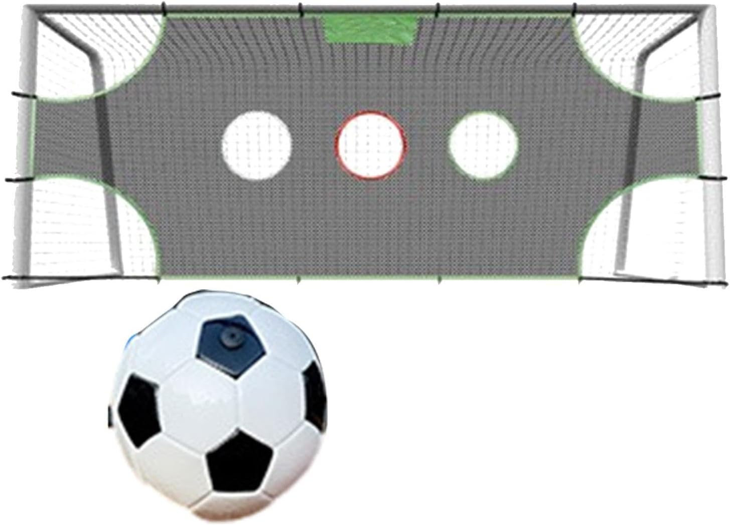Amazon.co.jp: goal target net, nylon target net football, foldable ...