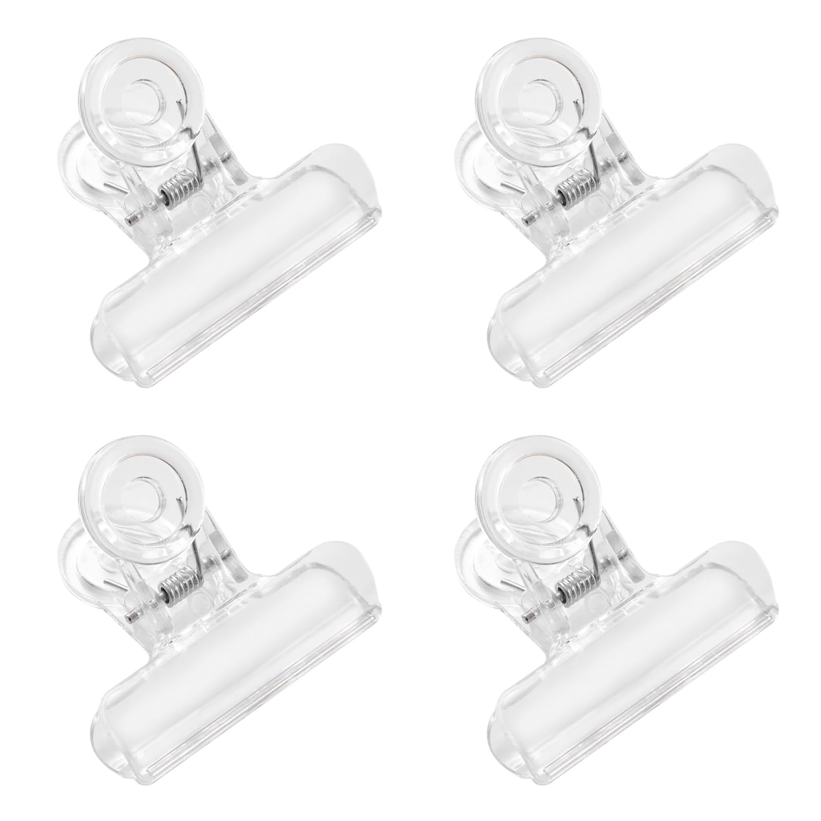 Amazon.com: Chip Clips, 4Pcs Plastic Clear Clips Clamps Chip Bag Clips ...