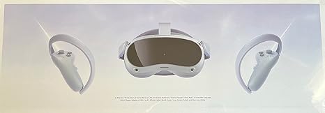 Amazon.com: Pico 4 VR Headset 128 GB - Pico OS 5.0 - White - Standalone ...