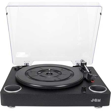 JAM Sound Stream Turntable, Portable Wireless Vinyl Record Player ...