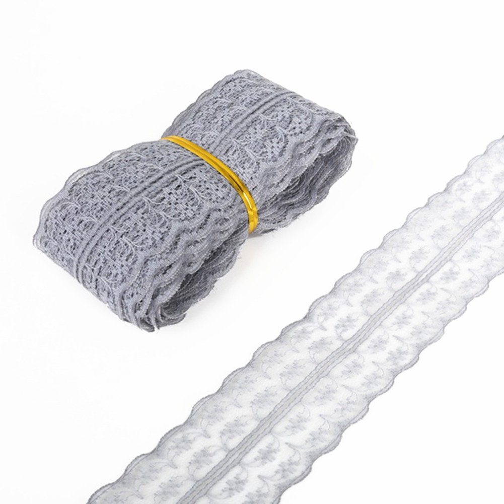Snapklik.com : 3 Rolls 10 Yards Floral Lace Ribbon Lace Trim Webbing ...