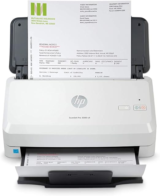 HP ScanJet Pro 3000 s4 Sheet-Feed Scanner : Amazon.in: Computers ...