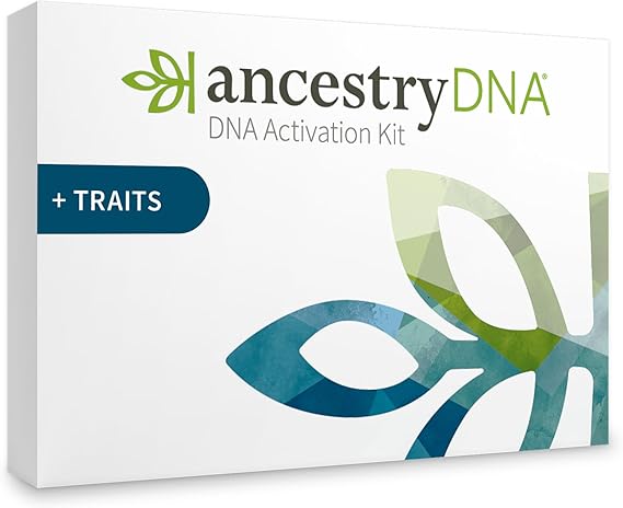 Amazon.com: AncestryDNA + Traits Genetic Test Kit: Personalized Genetic ...