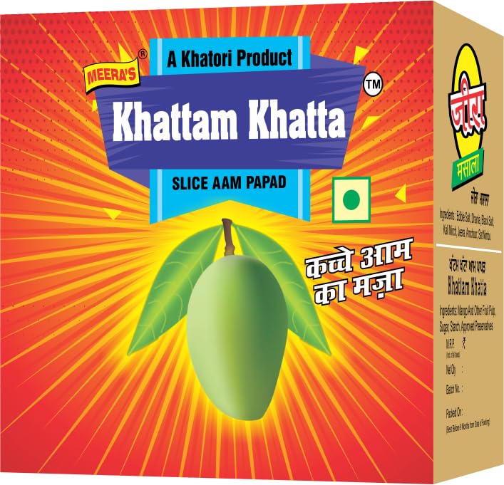 MEERA'S Khattam Khatta Slice Aampapad - 1 Count : Amazon.in: Grocery ...