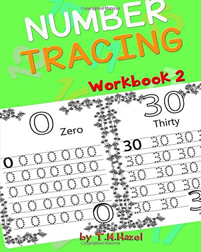 NUMBER TRACING WORKBOOK 2: Number Tracing Books for Kids Ages 3-5 ...