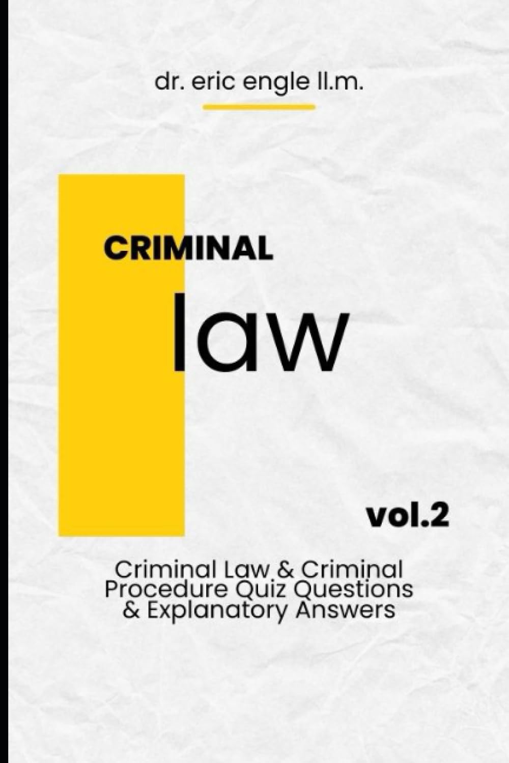 Criminal Law & Criminal Procedure: Quizmaster Law Quiz Questions ...