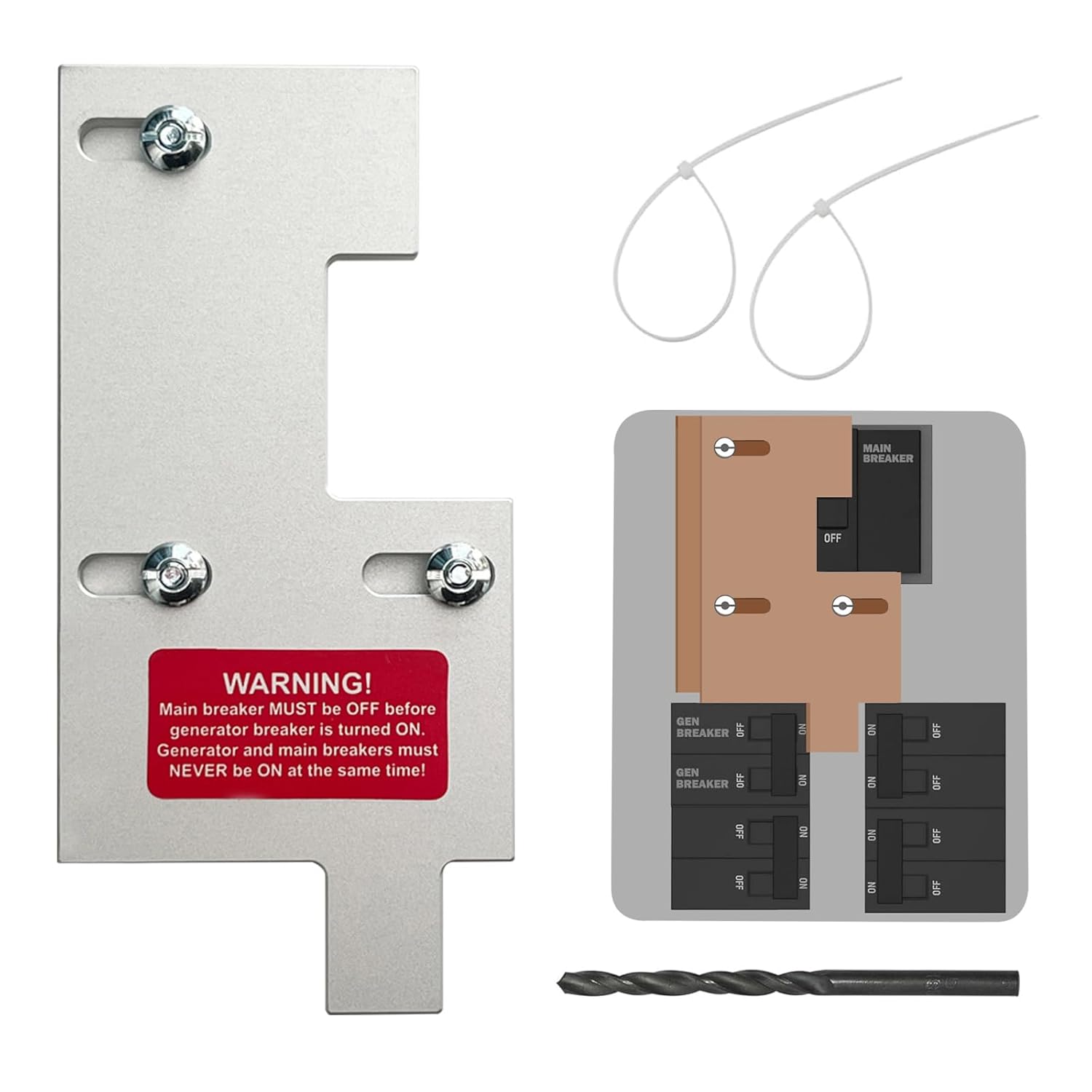 Interlock Kit for Siemens Cutler Hammer Ge General Electric Single ...