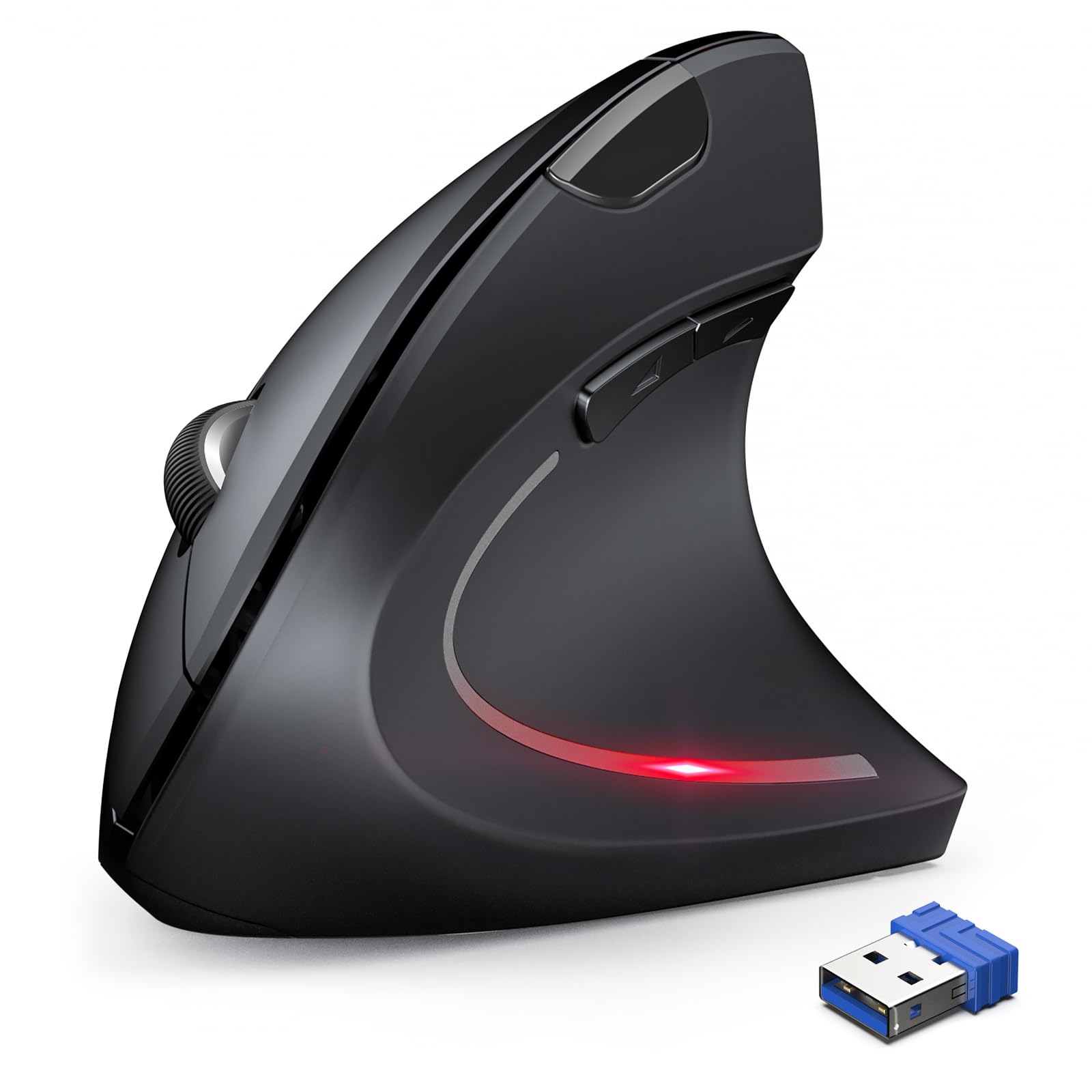 Amazon.com: TechRise Ergonomic Mouse, 2.4GHz Optical Vertical Mouse ...
