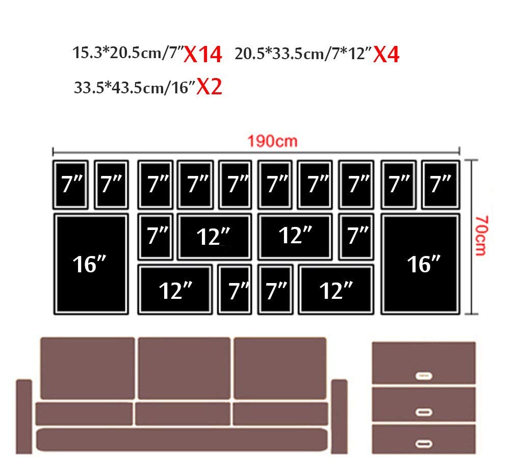 Canvas Cluster Layouts 37 Family Picture Wall Ideas
