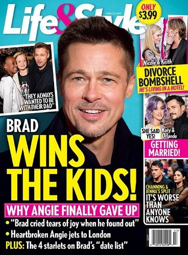 April 23, 2018 Life & Style Brad Wins the Kids! Nicole & Keith Katy ...
