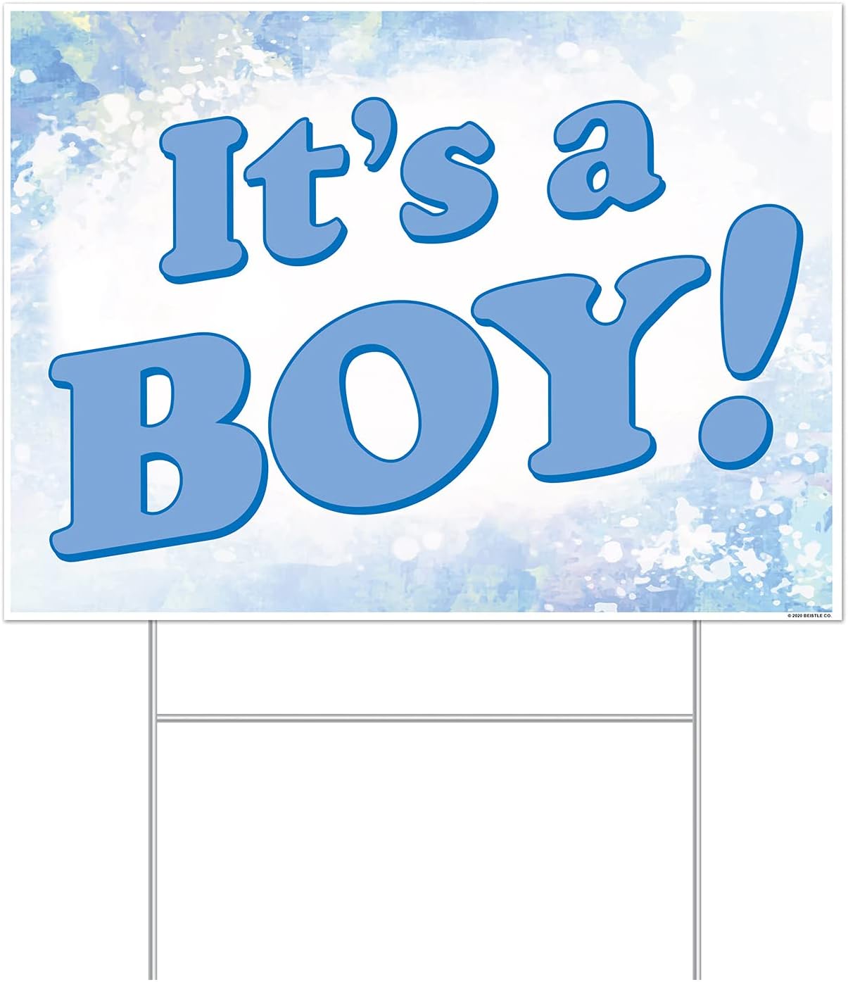 Amazon.com: Beistle Plastic It's A Boy! Yard Sign : Patio, Lawn & Garden