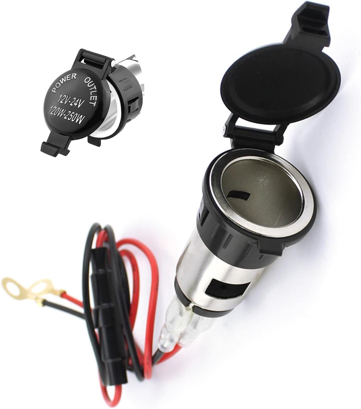 Amazon.com: Zlirfy Cigarette Lighter Socket,Car Cigarette Lighter with ...