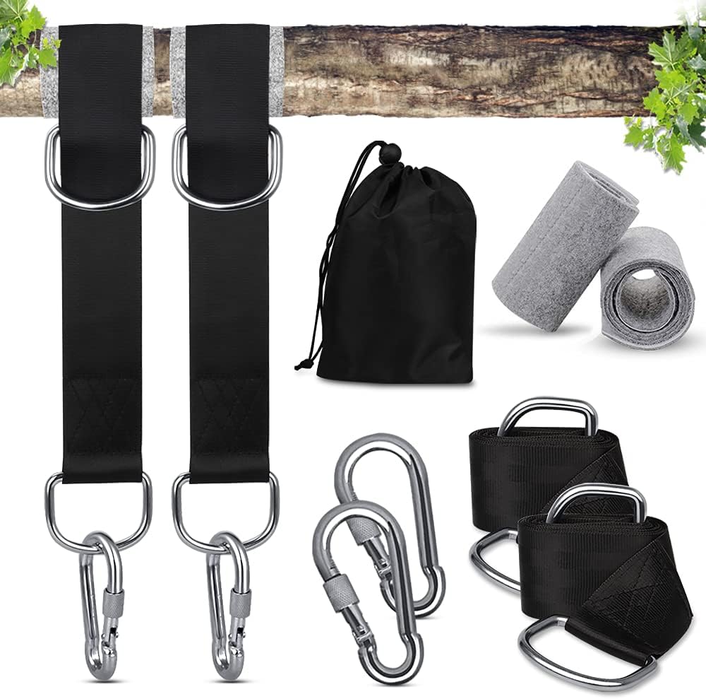 POOTACK Lot de 2 Kit Hamac Ultra Résistant aux Sangles Lourde ...