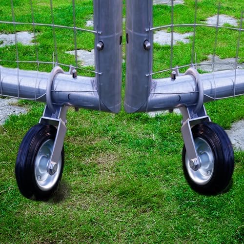 Amazon.com: Anfrere 6" Metal Heavy Duty Swing Gate Wheel, Gate Helper ...