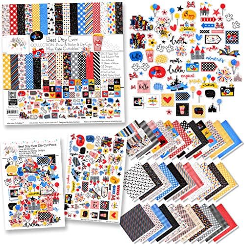 Amazon.com: Paper Die Cuts - Best Day Ever - for Disneyland Walt Disney ...