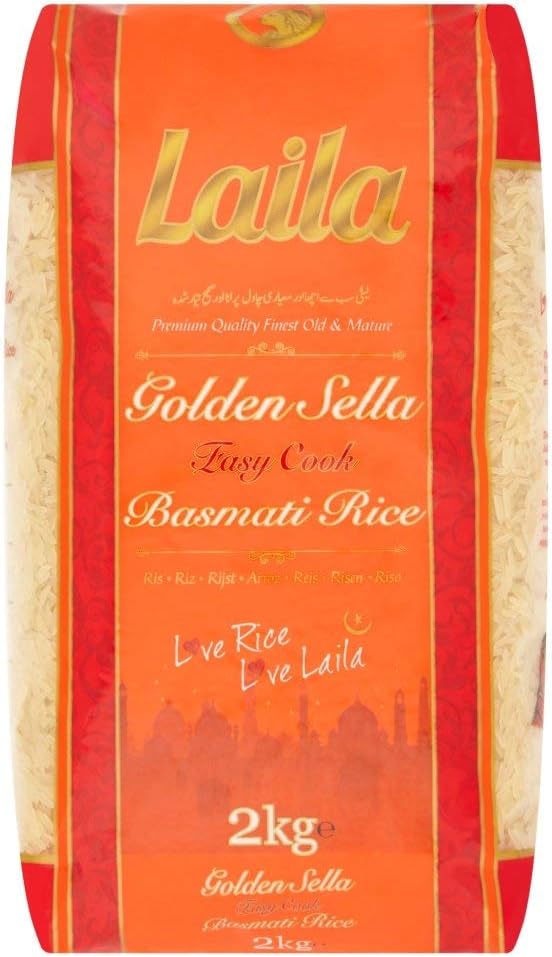 Surya Laila Sella Basmati Rice 2kg : Amazon.co.uk: Grocery