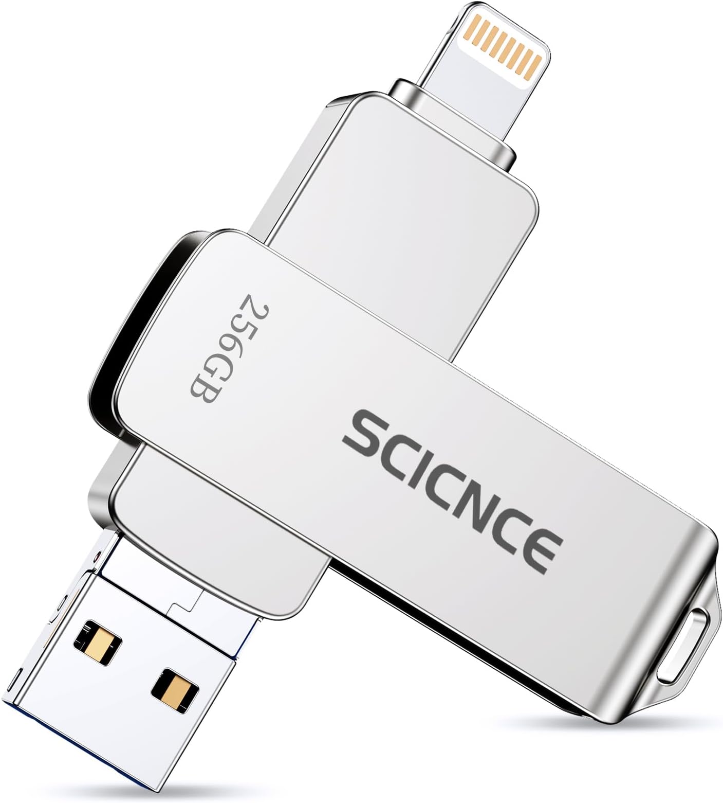 Amazon.com: SCICNCE 256GB Photo Stick USB Memory Phone Flash Drive ...