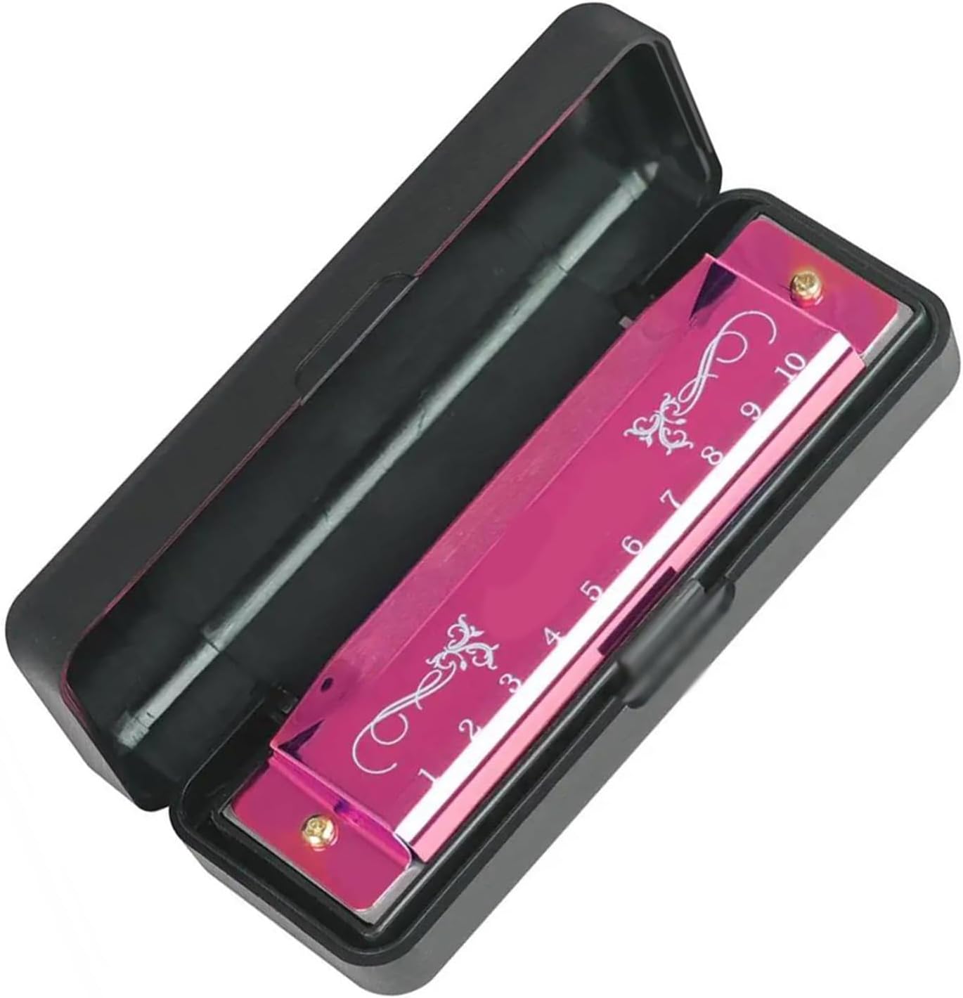 Amazon.co.jp: Professional Student Harmonica, 10 Holes, 20 Sounds, Key ...