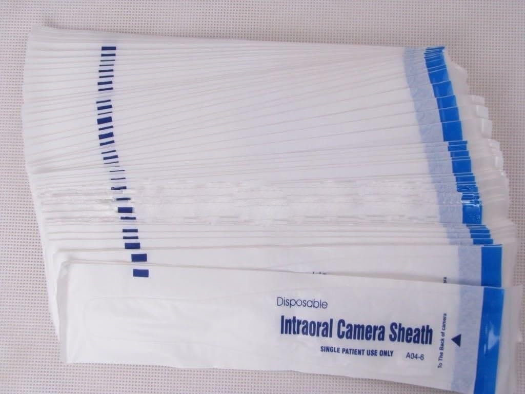 Amazon.com: 500 Pieces Intraoral Dental Camera Sleeve Sheath Cover for ...