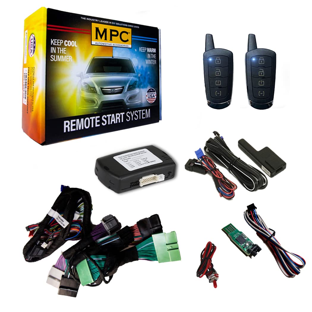 Amazon.com: MPC Plug-n-Play 4-Button Remote Start Kit for 2020-2023 ...