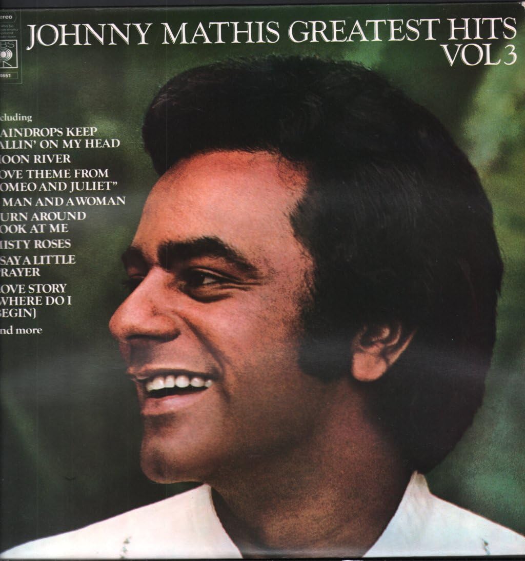 Amazon.com: JOHNNY MATHIS GREATEST HITS Vol. 3 [Vinyl LP record]: CDs ...