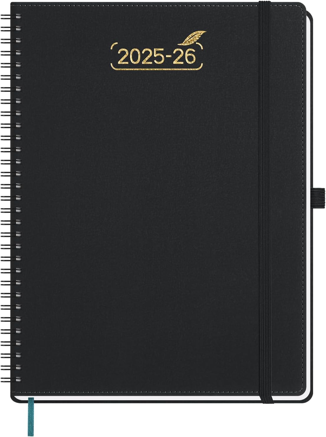 BEZEND A4 Academic Diary 2025-2026 Week to View with 2 Columns Spiral ...