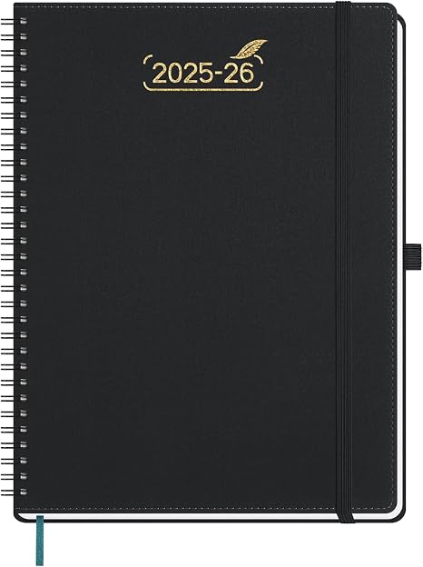 BEZEND Agenda 2026 Weekly and Monthly (8.5" x 11") Large 2-Column ...