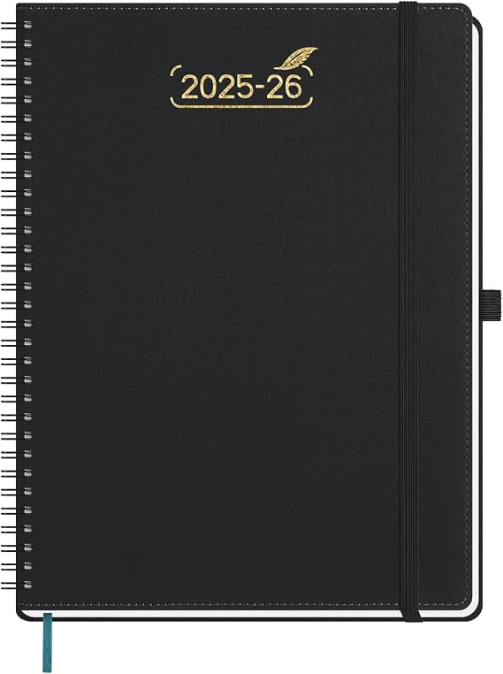 BEZEND Agenda 2026 Weekly and Monthly (8.5" x 11") Large 2-Column ...