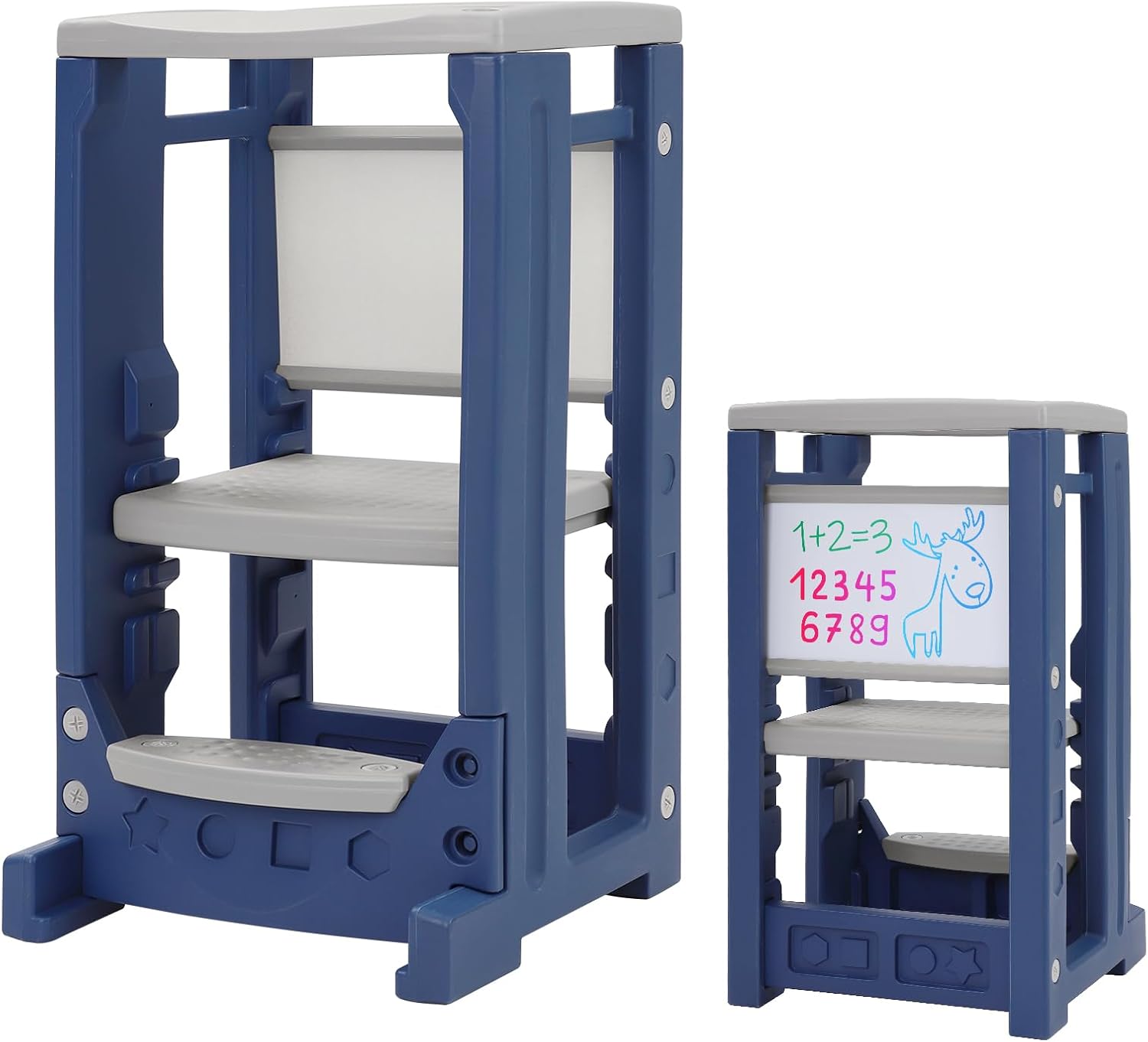 Amazon.com: Toddler Tower - Kids Kitchen Step Stool with Dry Erase ...