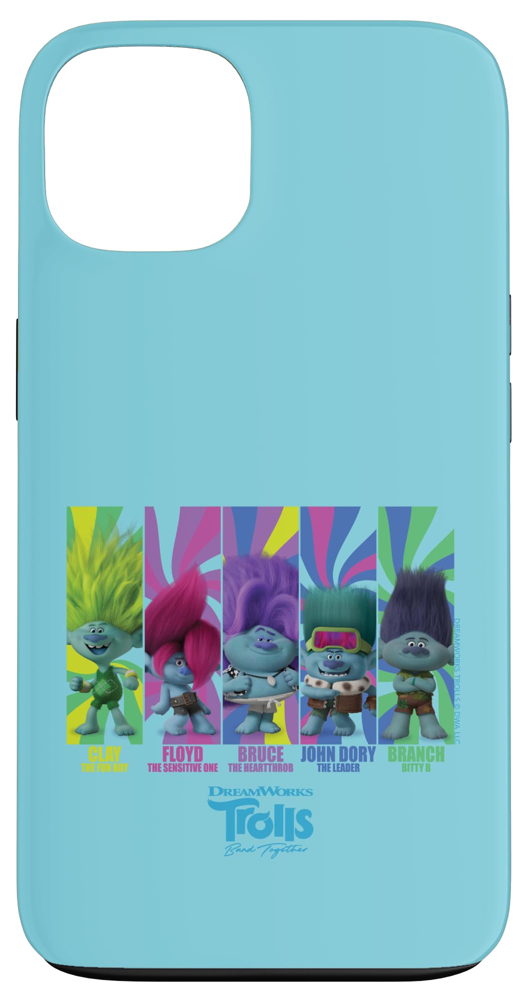 Amazon.com: iPhone 13 DreamWorks Trolls Band Together BroZone Band ...