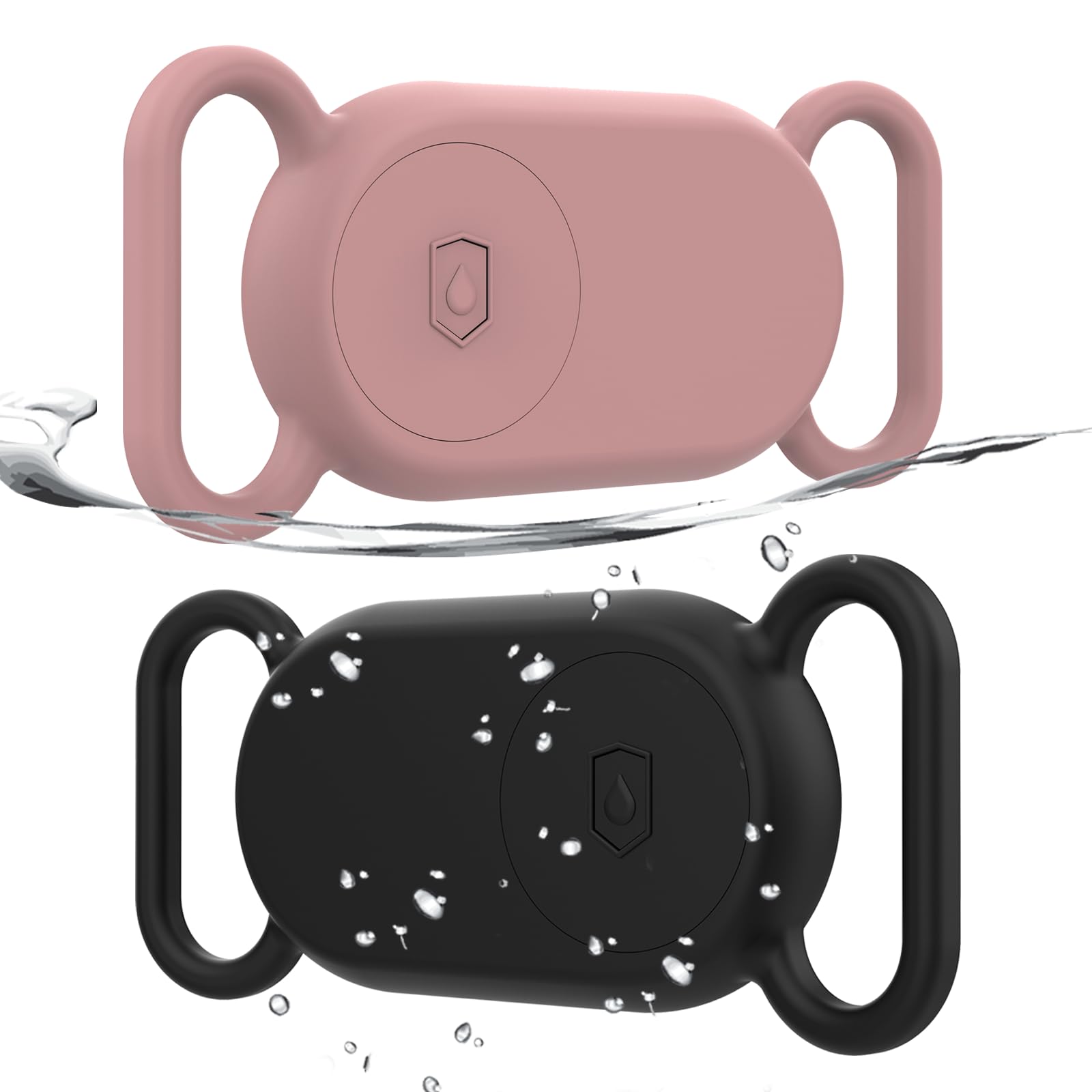 Amazon.com: Rzttwl 2 Pack Waterproof Dog Collar Holder Compatible with ...