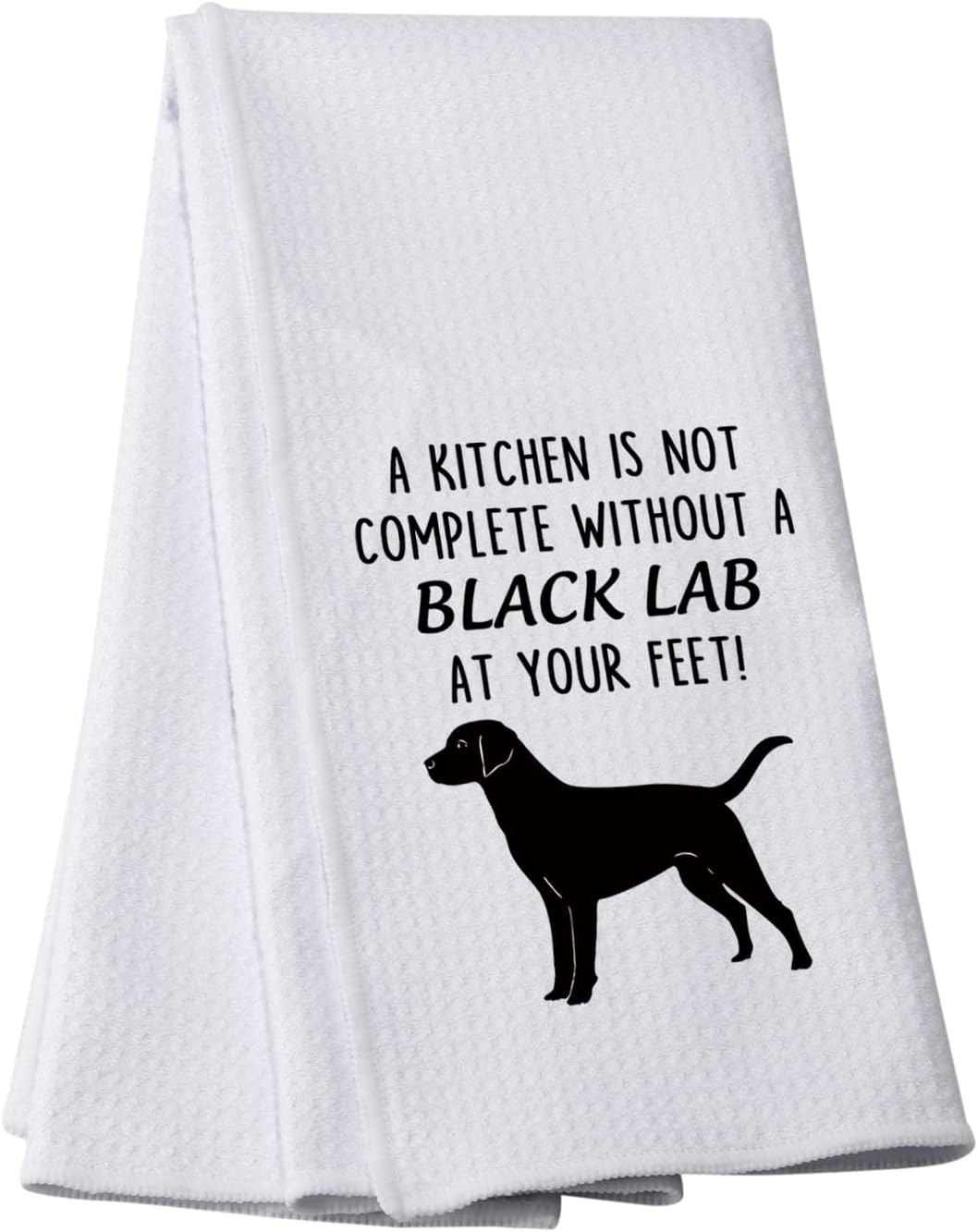 Black Lab Kitchen Towel Lover Gift (The Original BLACK LAB Towel ...