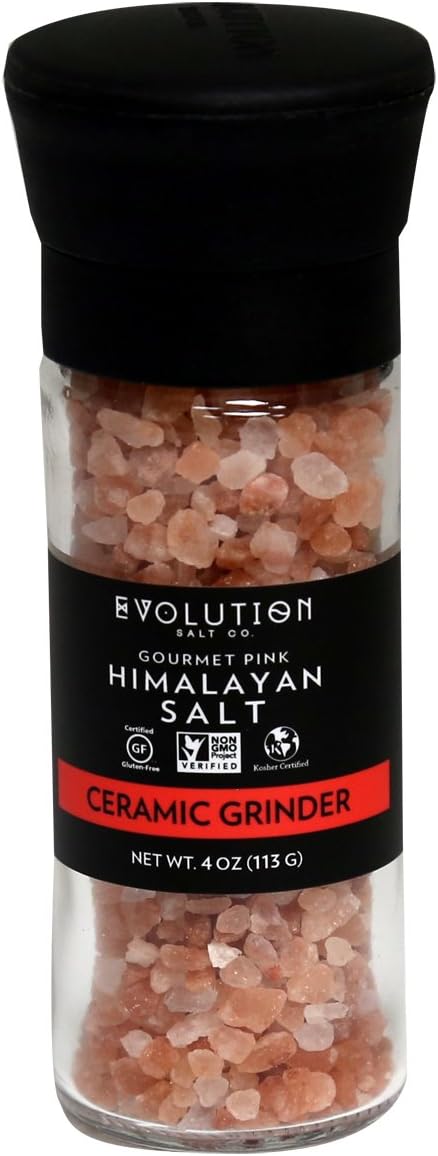Amazon.com : Herbion Naturals Himalayan Pink Salt Grinder Coarse Grain ...
