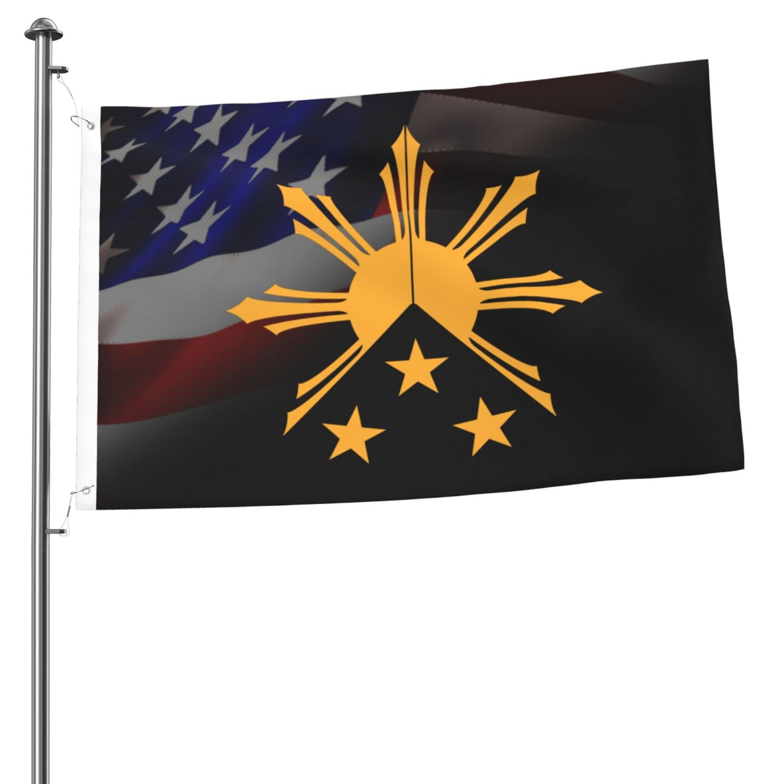 Philippine Flag Tribal Design PHILIPPINES FLAG LOGO SUN STAR PINOY