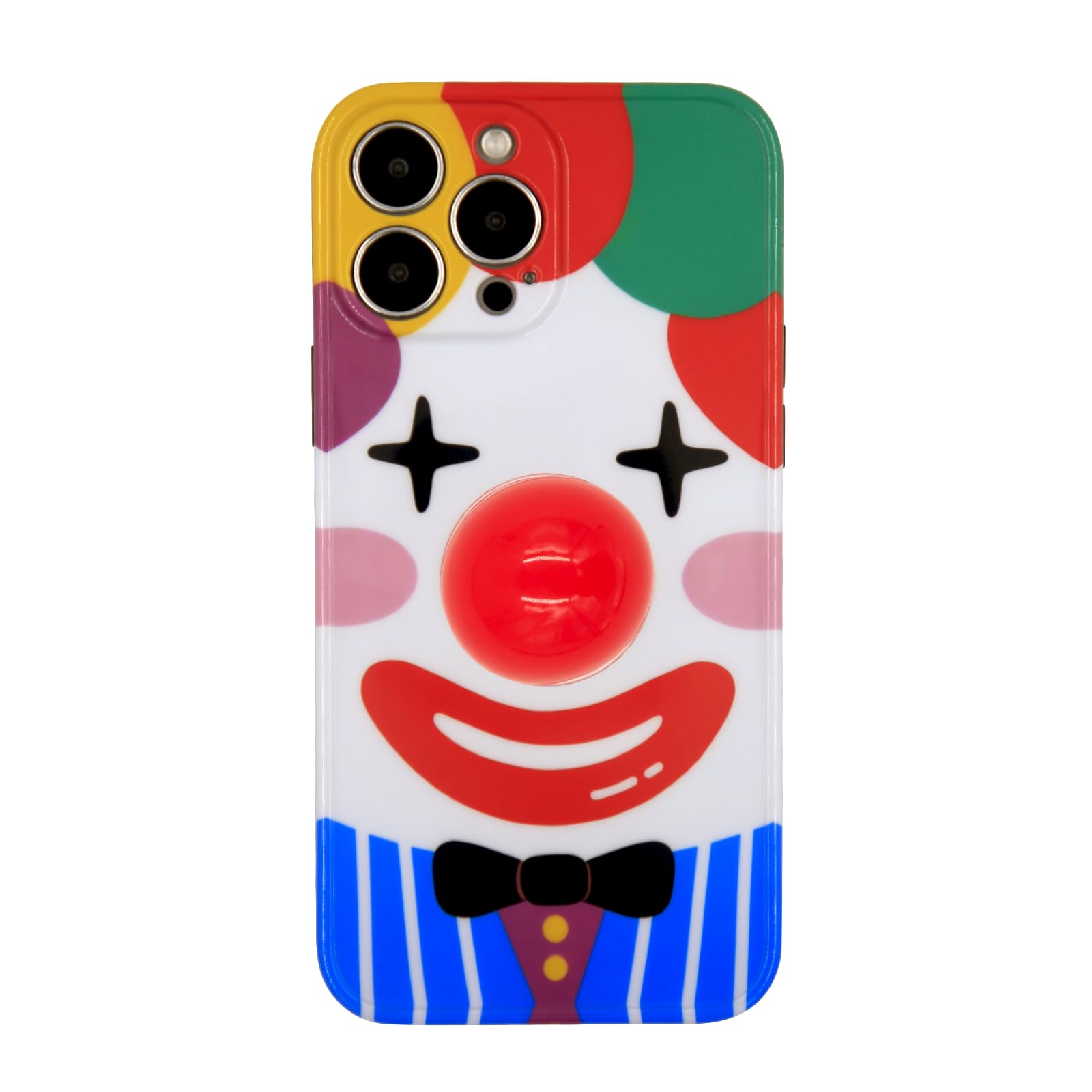Amazon.com: TRADAY Halloween Cartoon Cute Funny Clown Kawaii Soft TPU ...