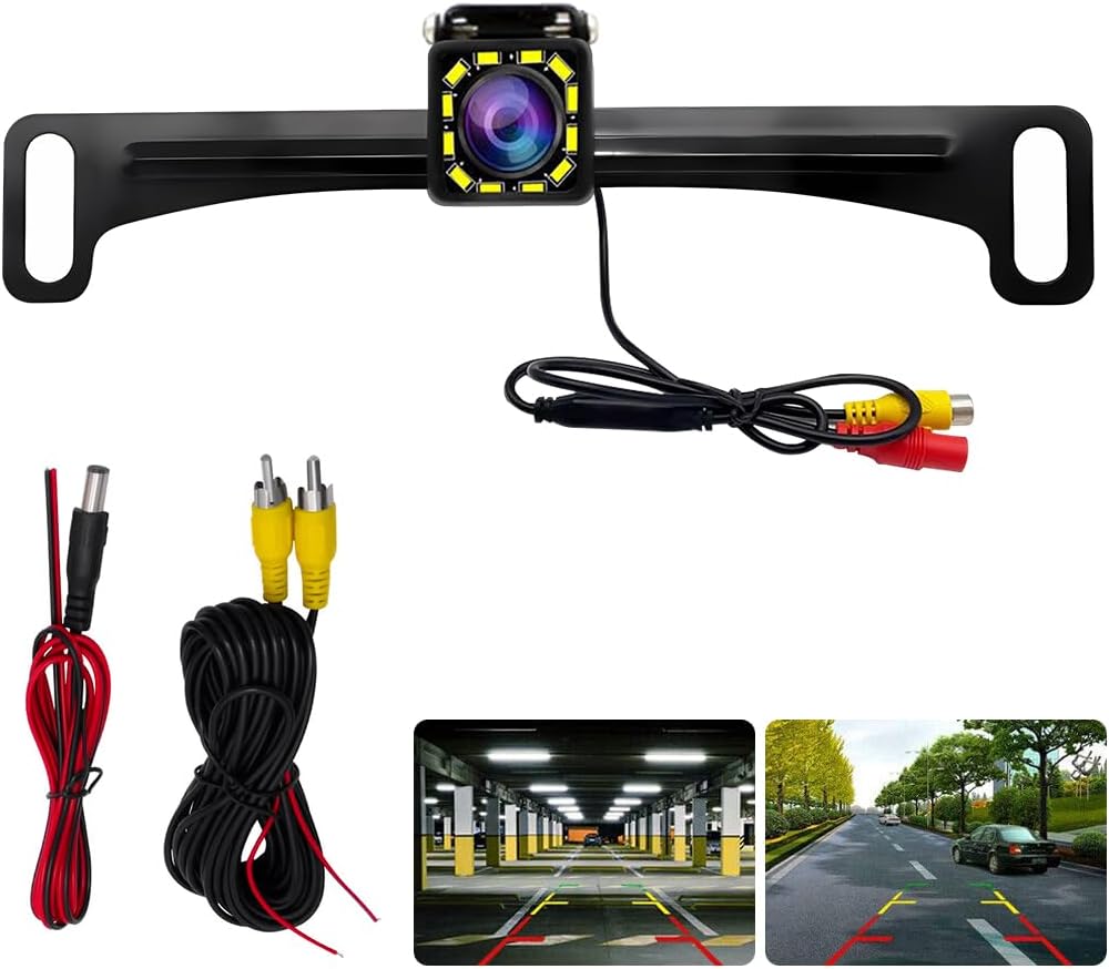 Amazon.com: Car Reverse Backup Camera - [HD Night Vision] [170°Wide ...