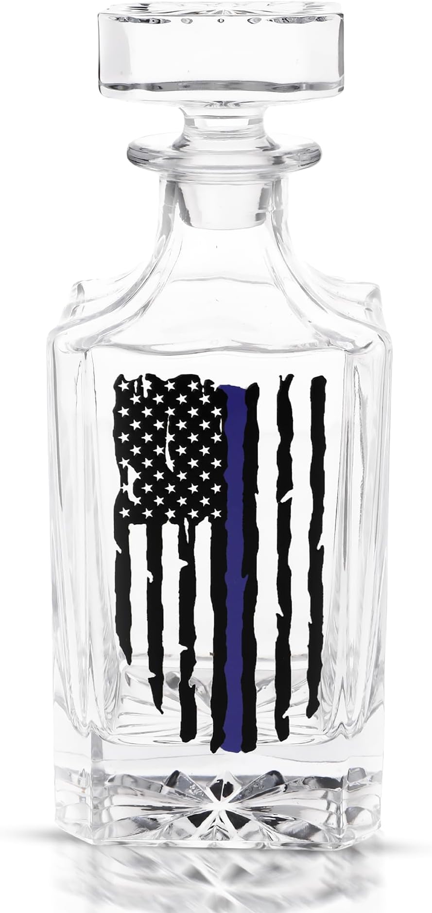 Amazon.com | Rogue River Tactical Blue Line Tattered Flag Police ...