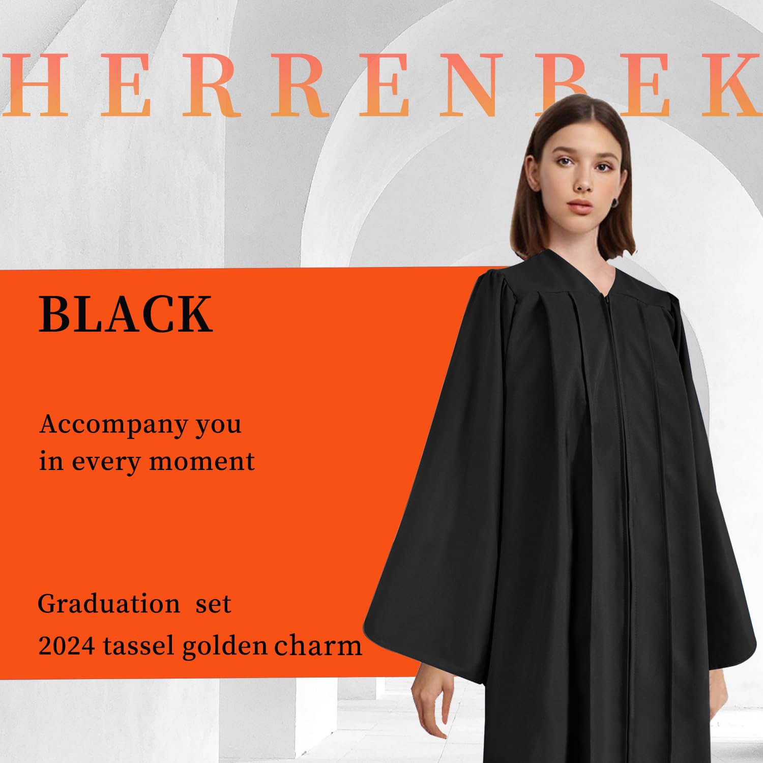 Snapklik.com : Matte Graduation Cap And Gown 2024 2025 Tassel Adults ...