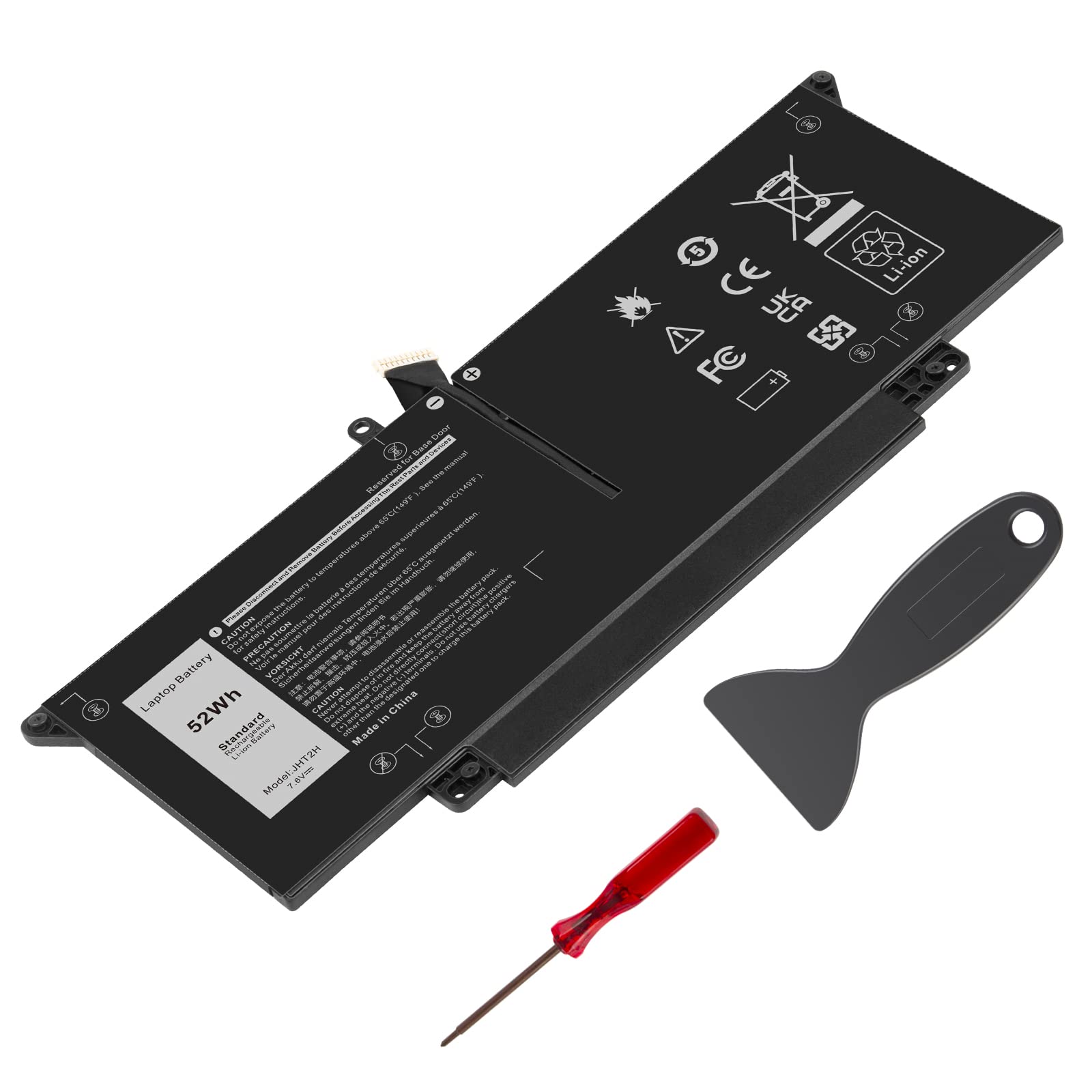 Amazon.com: Futurebatt JHT2H Replacement Laptop Battery for Dell ...