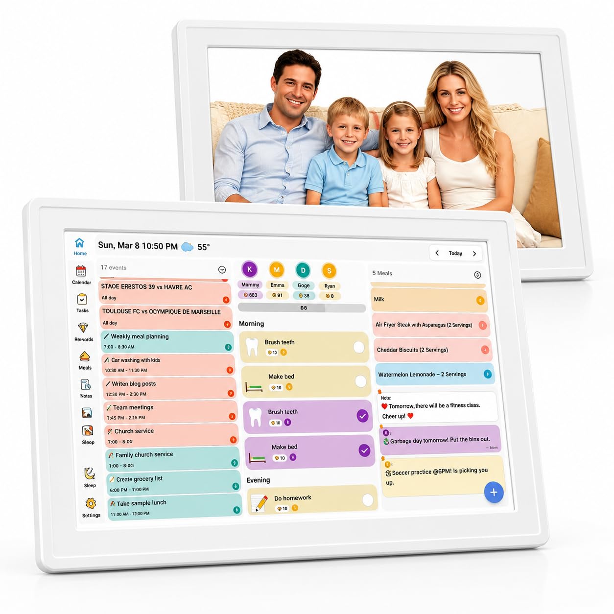7 Best Electronic Wall Calendar | Ditch Paper Chaos